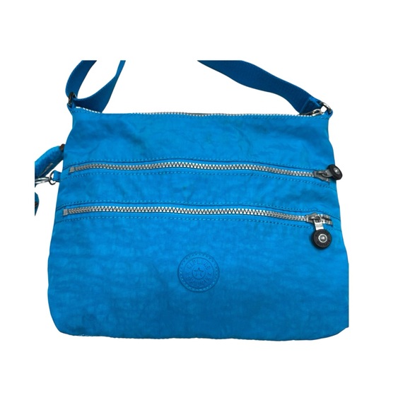 Kipling | Bags | Kipling Alvar Crossbody Bag Purse Havana Blue Monkey ...